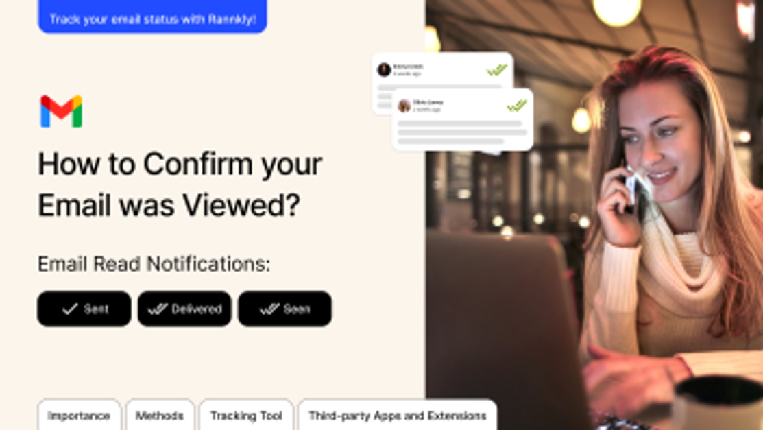 Email Read Notifications: Confirm Email Views